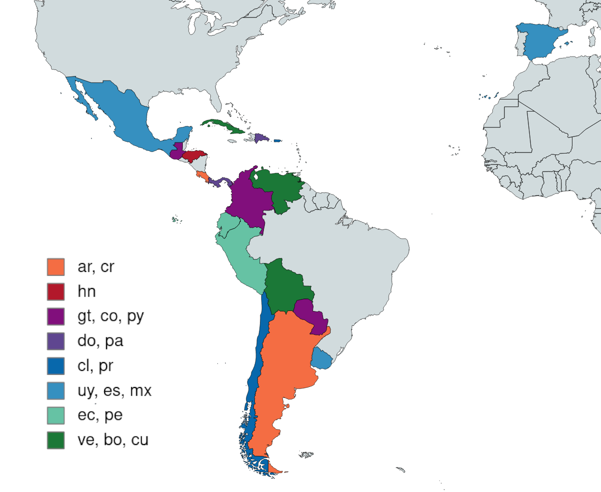 Elote, Choclo and Mazorca: on the Varieties of Spanish | corpus